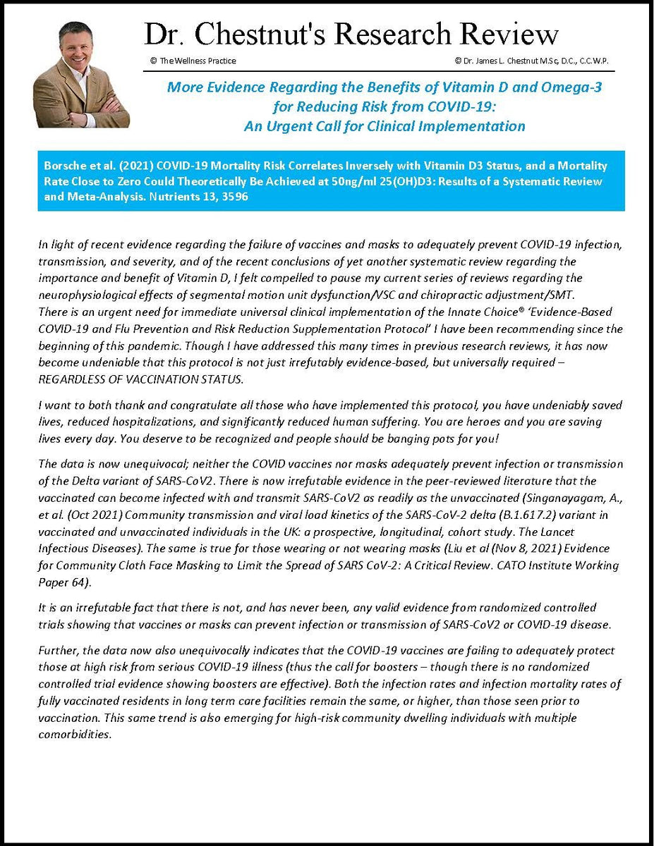 More Evidence Regarding Vit D and O-3 on COVID-19 Infection and Progno ...