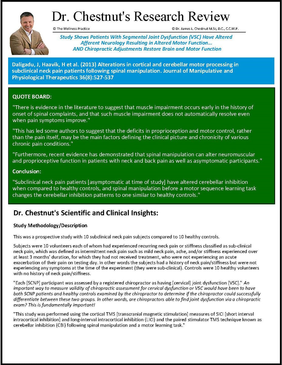 Study Shows Patients with VSC Have Altered Brain Function - Daligadu a ...