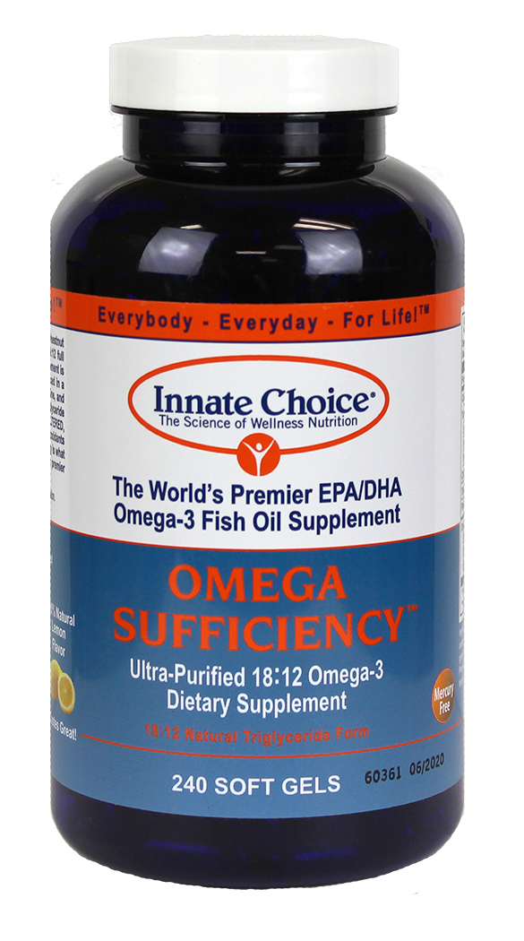 Omega Sufficiency™ - Lemon Capsules - SINGLE BOTTLE – The Wellness Practice