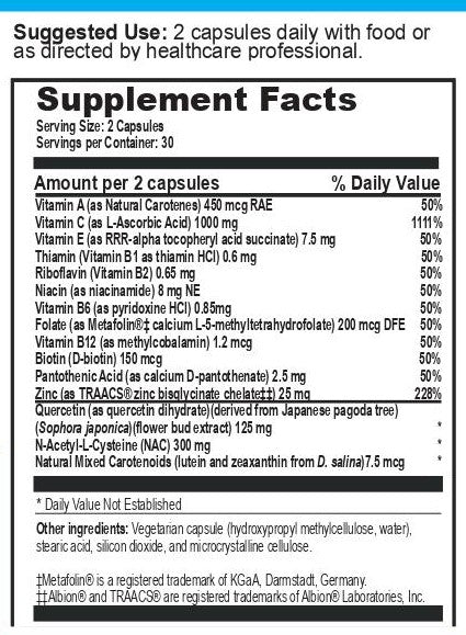 Vita-Immune Sufficiency™ - SINGLE BOTTLE – The Wellness Practice