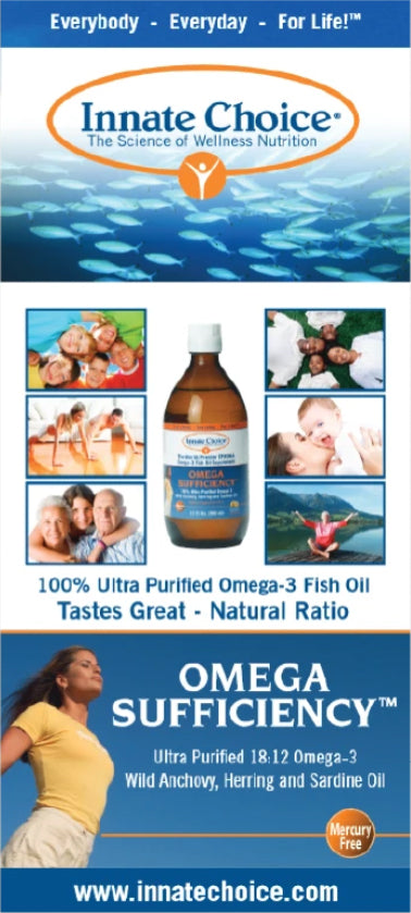 Omega Sufficiency™ - Brochure - pack of 50 – The Wellness Practice